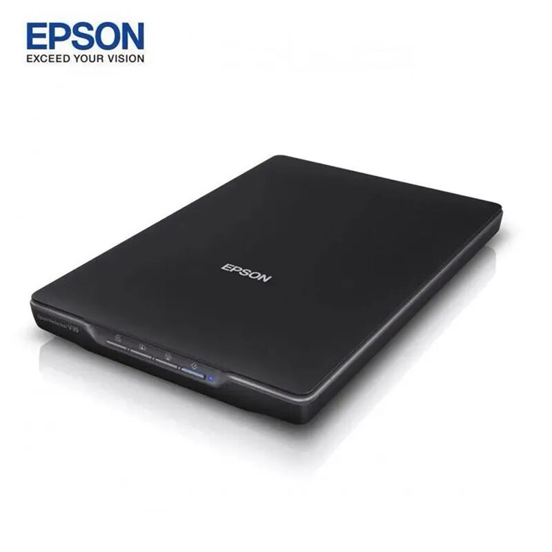 Epson Сканер Epson Perfection V19 II, черный, черно-серый