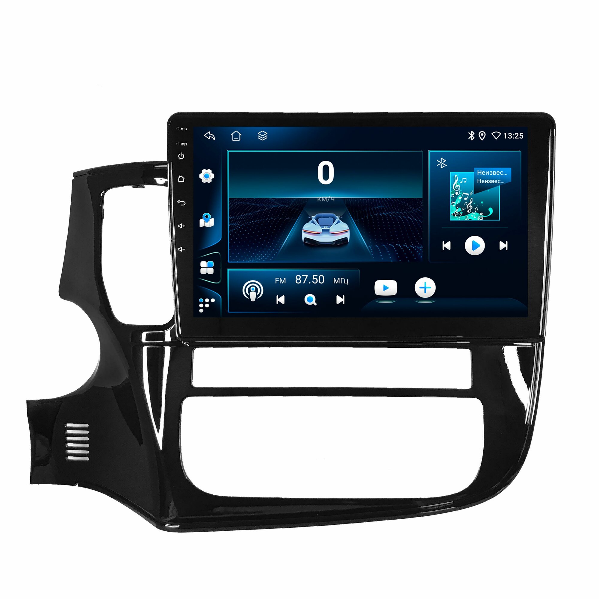 Магнитола TORINO AUTO DSP на Mitsubishi Outlander 3 2012-2018 дорестайлинг Android 4/64GB