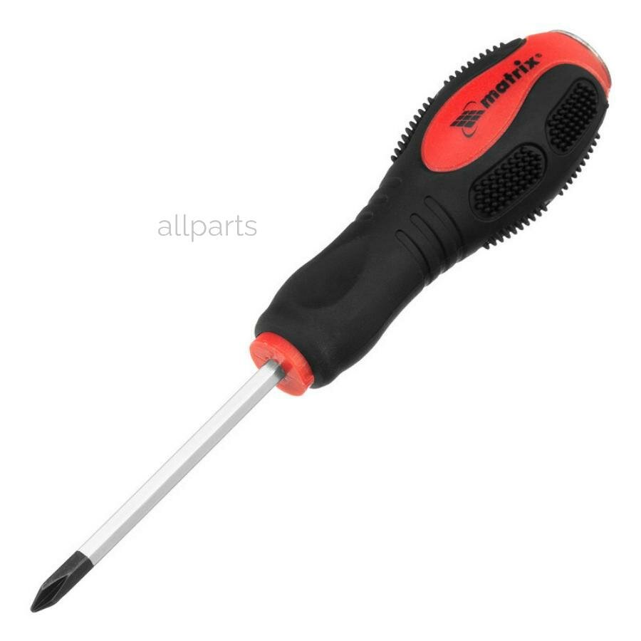 MATRIX 19118 Ударная отвертка, PH1x75 мм, двухкомпонентная рукоятка, CrV MATRIX 19118 MATRIX 19118