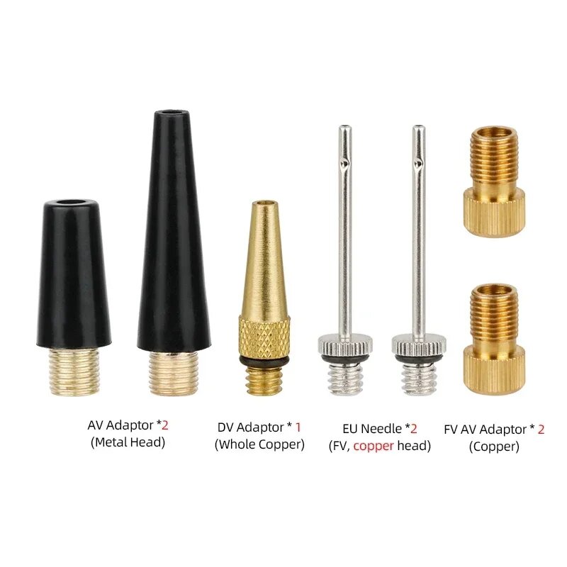 Насос для велосипедов DEEMOUNT, Adaptors P43T7E