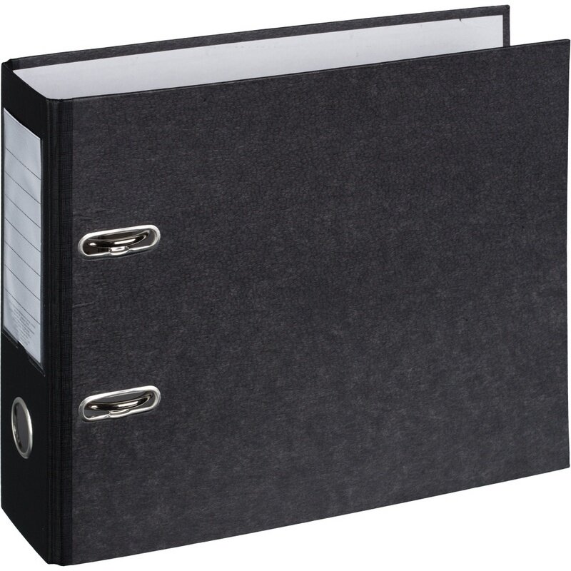 Папка-регистратор Attache формат A5, горизонтальная, 75 мм, мрамор (727900)