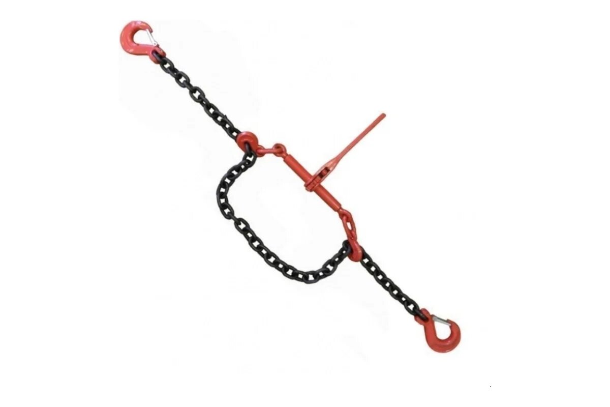 Траст Крепежная цепь комплект с талрепом 13мм, 4000мм крюк-крюк 4687201914402