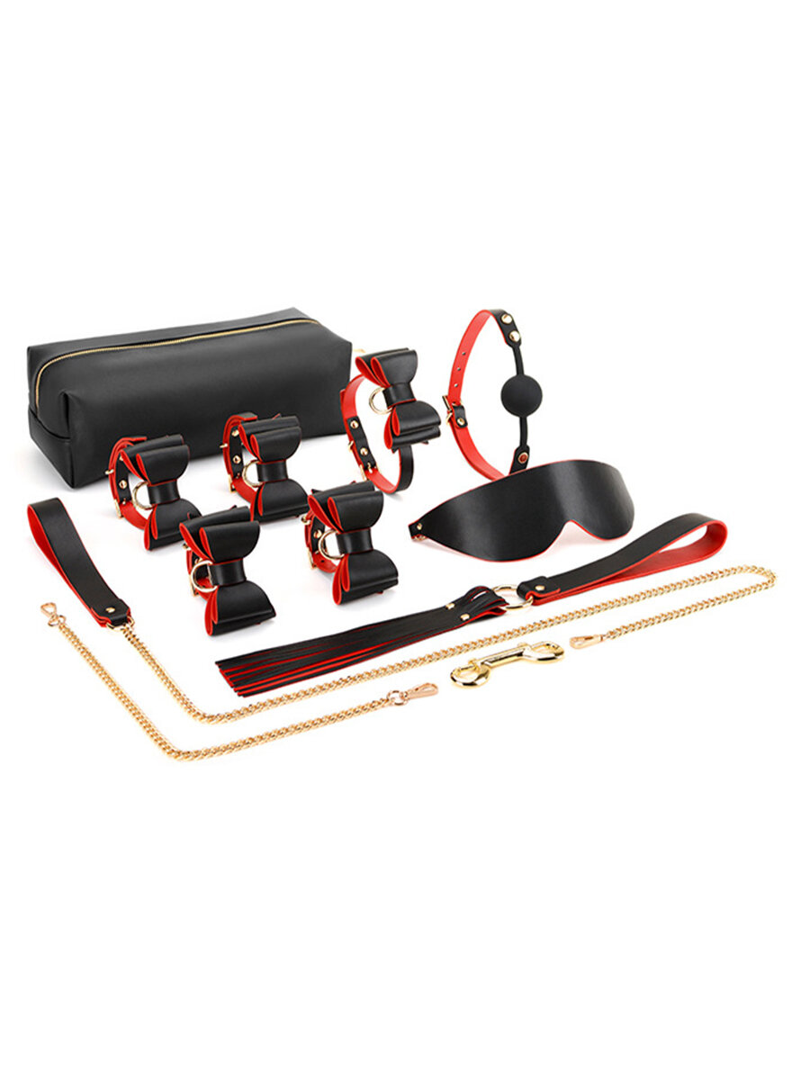 Бдсм набор, товары для взрослых 18+, набор из 8 предметов