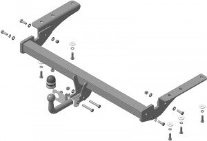 Фаркоп Motodor Toyota RAV4 2005 - 2013 г. в. (оцинк. Шар) арт.92515-A