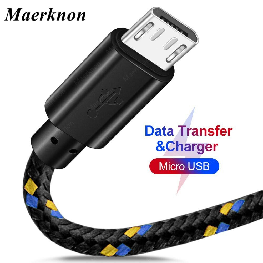 Кабель Micro USB для быстрой зарядки, шнур Micro USB для Samsung, Xiaomi, Huawei, зарядное устройство для телефона Andro