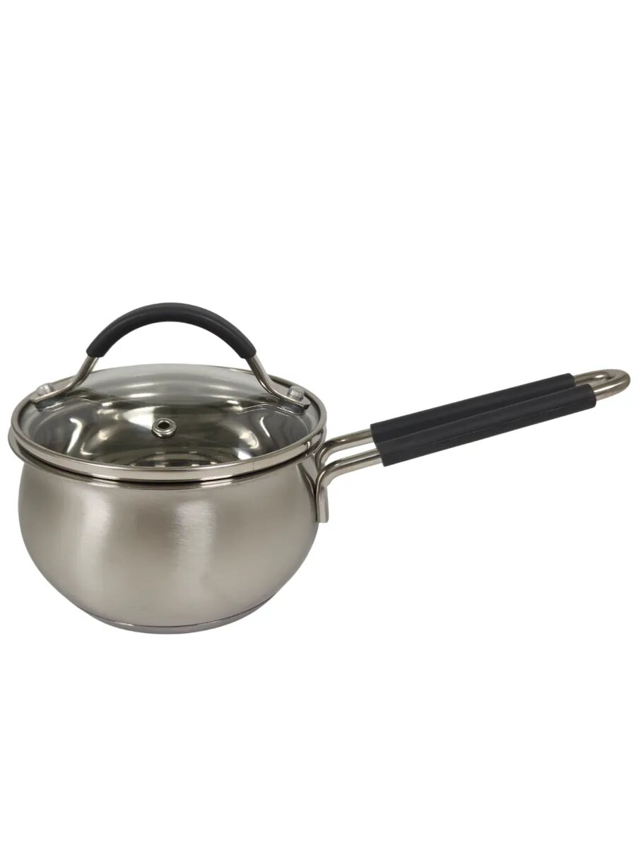 Ковш 0,8л серии "Удобный 2.0" c крышкой