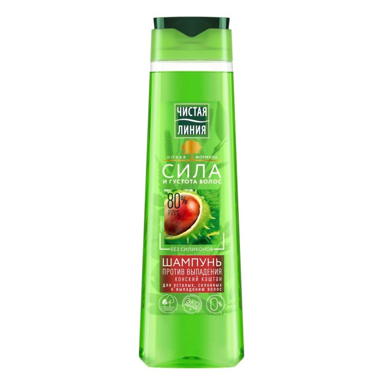 Шампунь Чистая Линия Против выпадения волос 400 мл