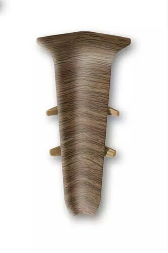 Внутренний угол к плинтусу Deconika 100 мм Орех 291