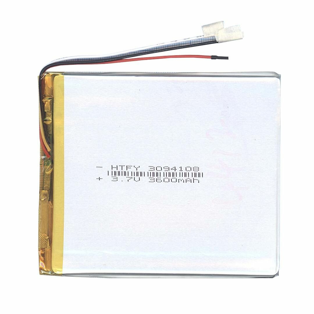 Аккумулятор Li-Pol (батарея) 3*94*108мм 3pin 3.7V/3600mAh