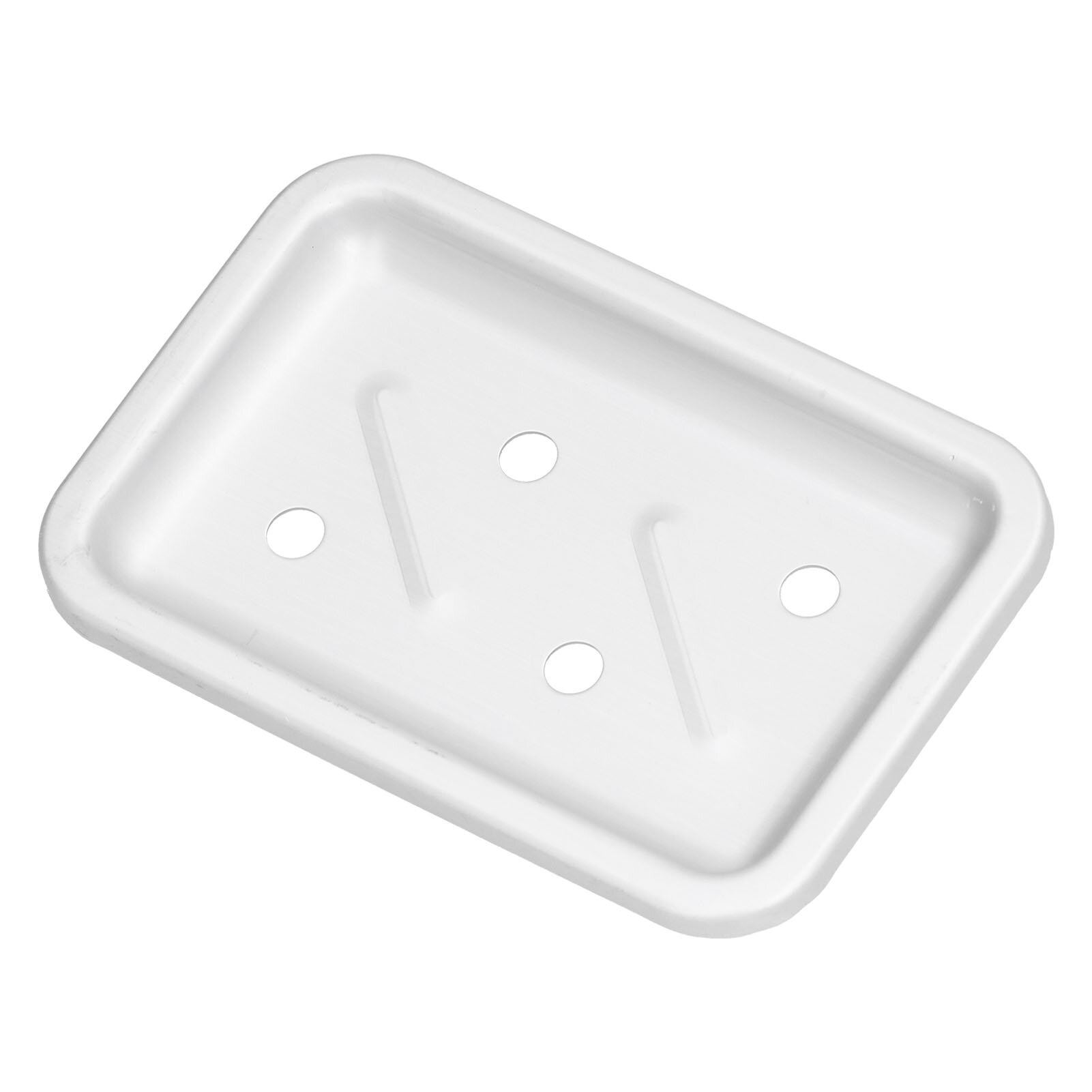 Подставка для мыла из алюминия, настенная, подставка для губки для кухни, полка для душа, стеллаж для сточных вод, хранение, раковина, для туалета, общежития, ванной комнаты, материал алюминий, размер approx.12.5x8.5cm/4.9x3.3in, вес approx.43g/1.5oz,