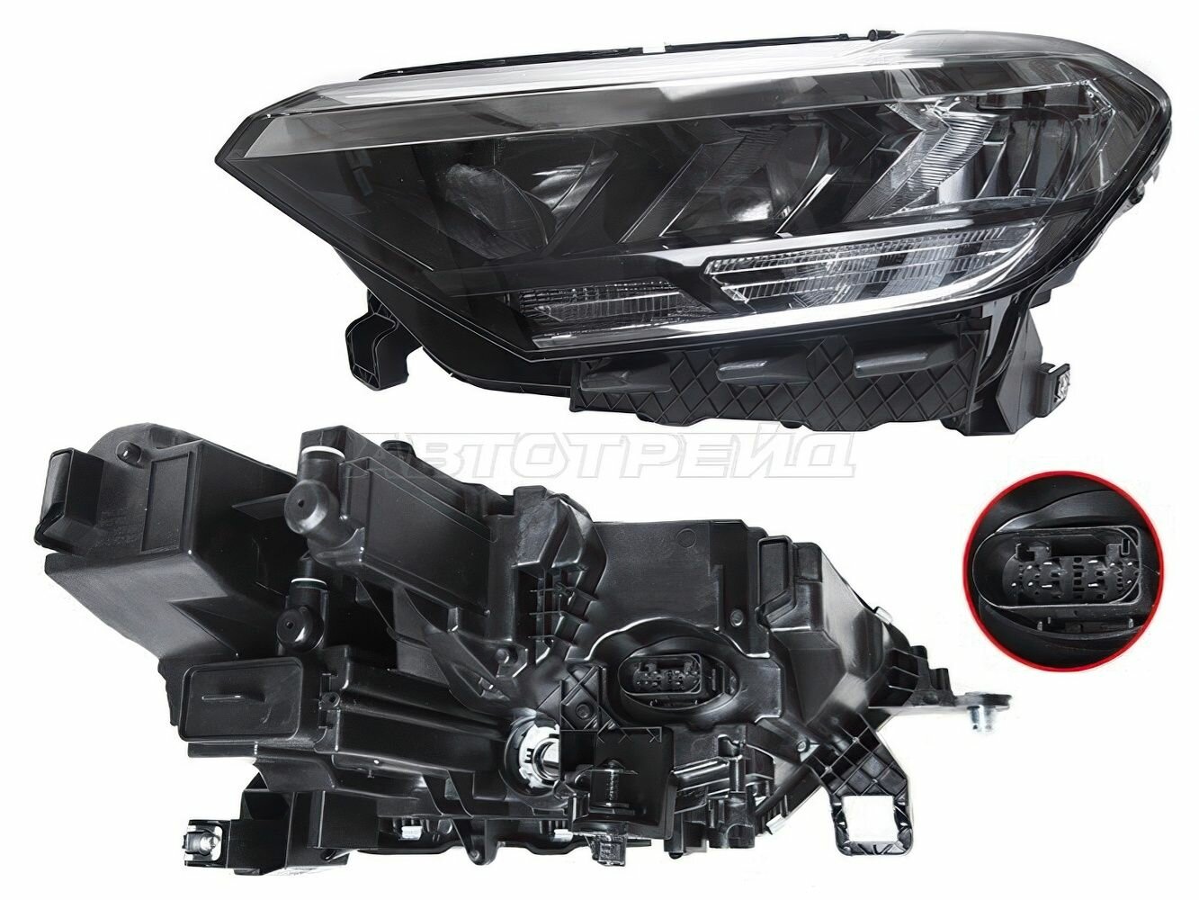 Фара левая для Фольксваген Поло Дерби Венто арт ST44111N9ML SAT