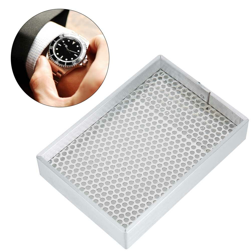 Алюминиевая рама, стальная сетка, детали для часов, лоток для хранения, инструмент для чистки, органайзер, сушильная пластина