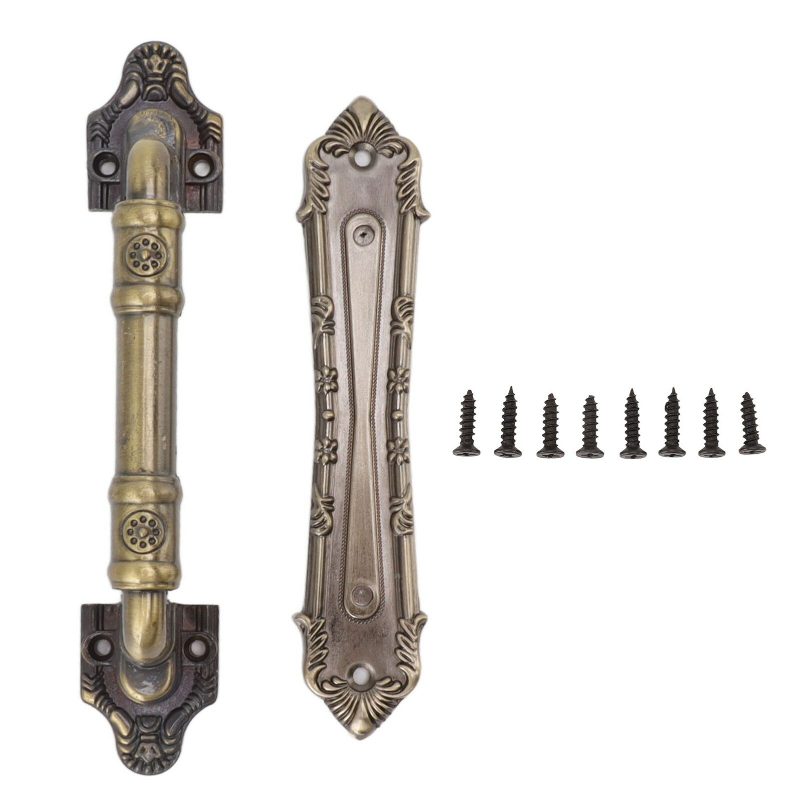 Вытягивая ручка бронзового изысканного винтажного стиля с громкой ручкой раздвижной дверной ручки с раздвижным дверным