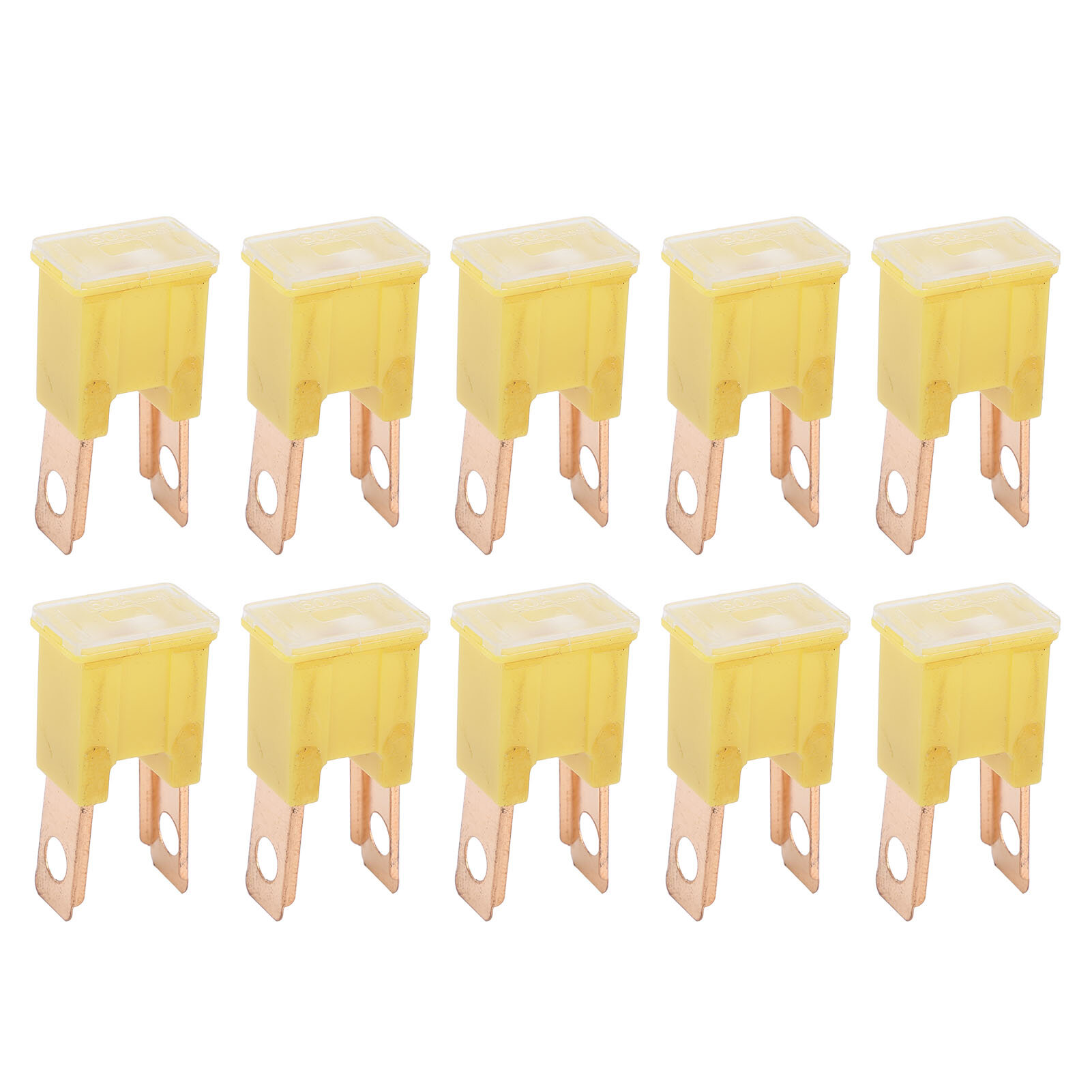 10 шт. прямых штекерных предохранителей 60 А 32 В FLM для замены в автомобиле