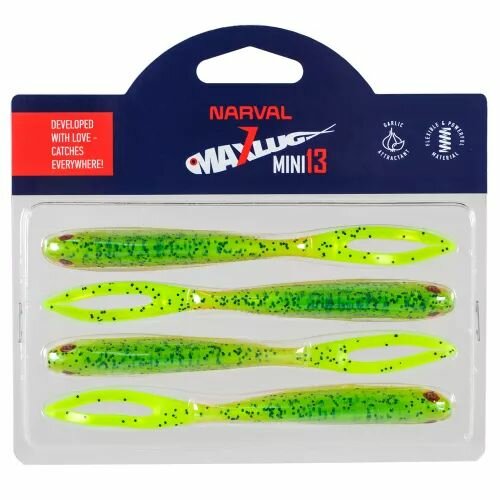 Силиконовая приманка Narval Maxlug Mini 13см #015 4шт.