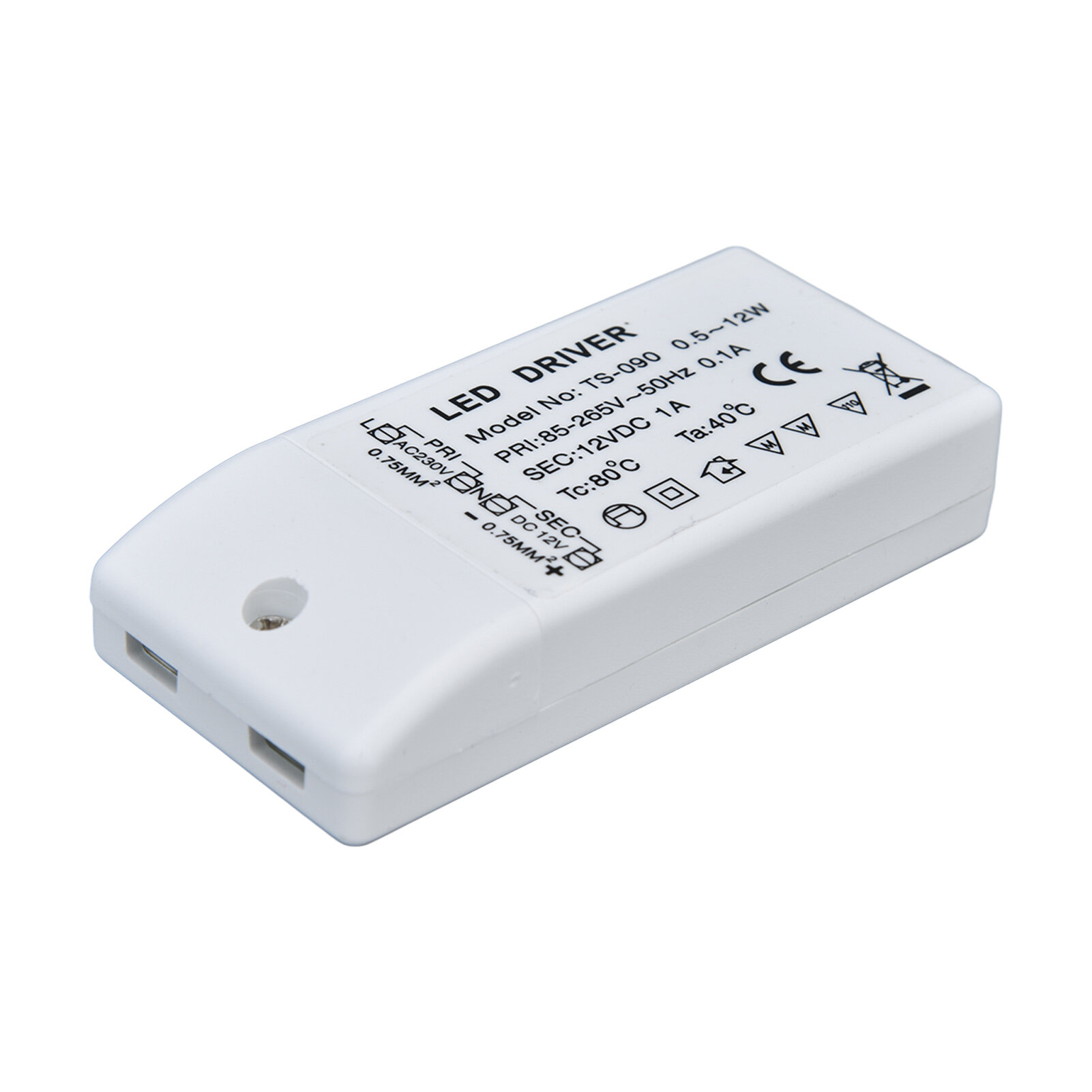 Светодиодный драйвер 12W 12V DC 1A Трансформатор -трансформатор