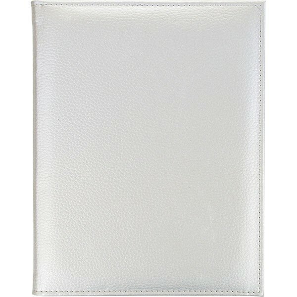 Папка-меню А5 на винтах L=32, B=25см; серебрян. (LK, Россия)