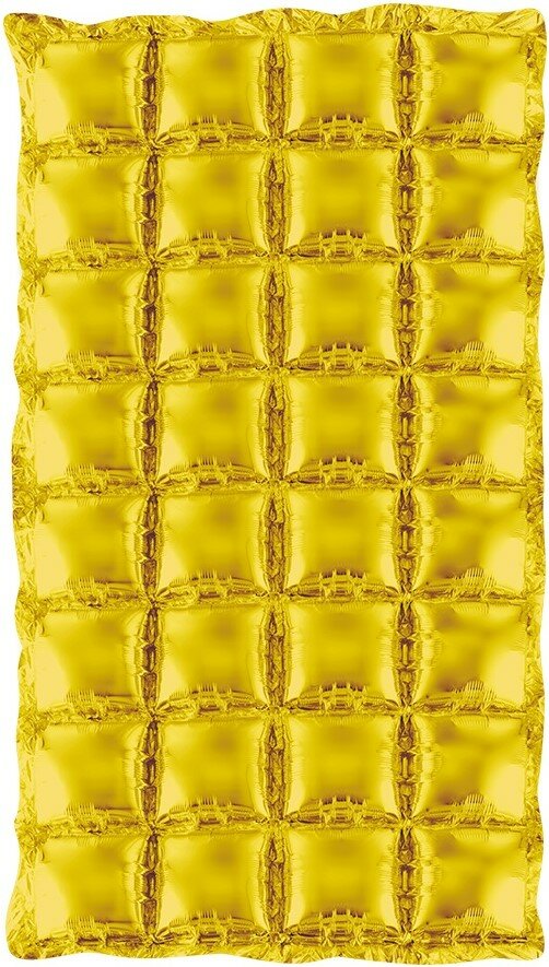 Фон для фотозоны Falali из шаров 142х75 см, Золото металлик