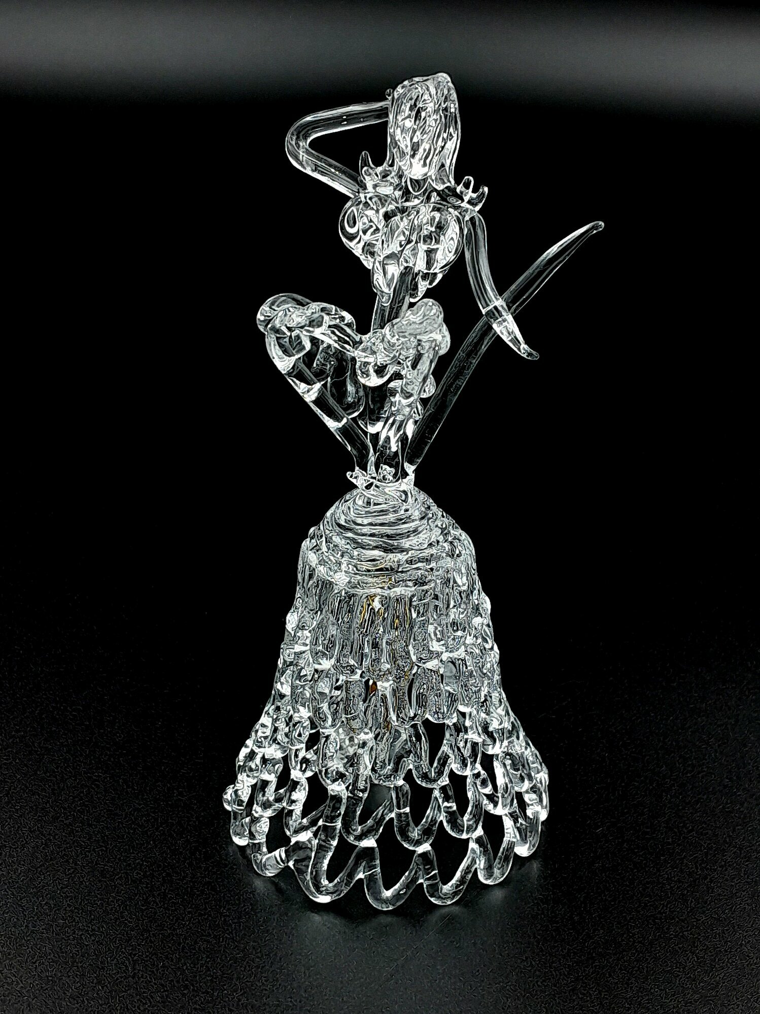 Колокольчик Хрустальный "Дева"