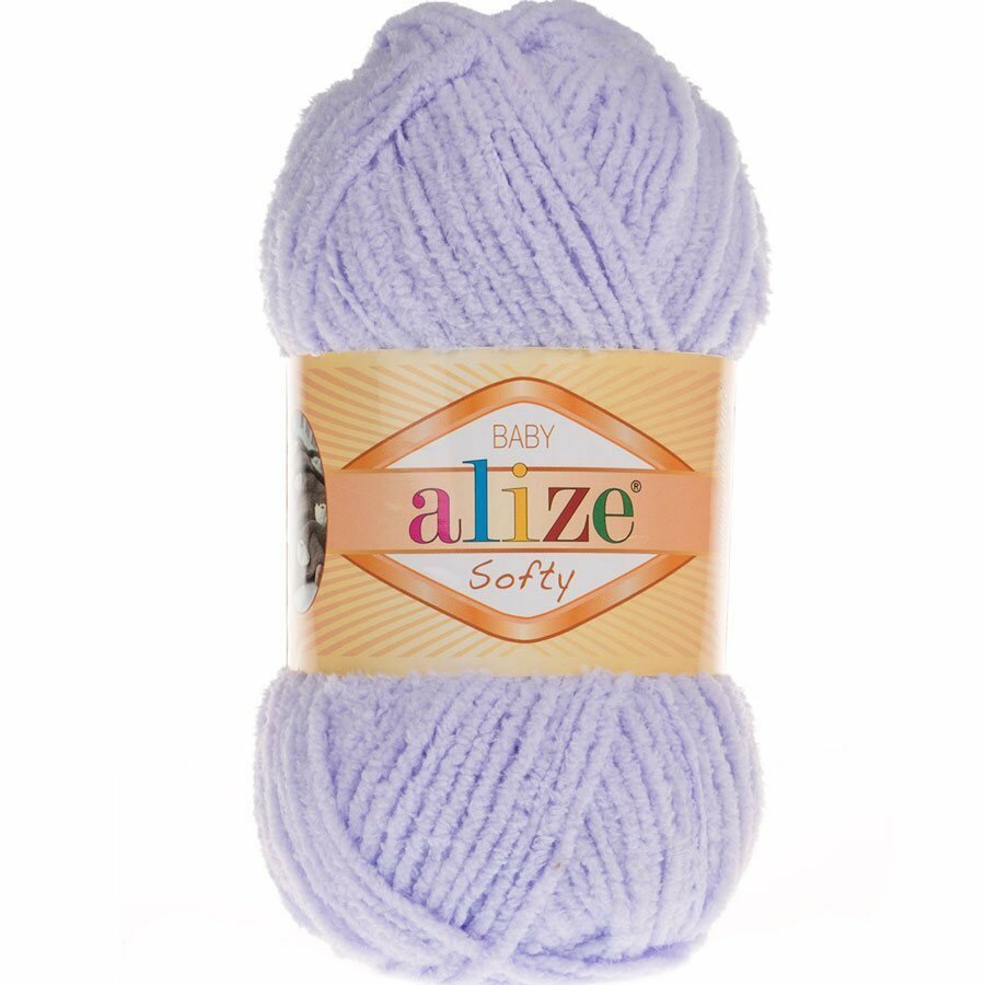 Пряжа Alize SOFTY 146 неж. сирень (5 мотков)