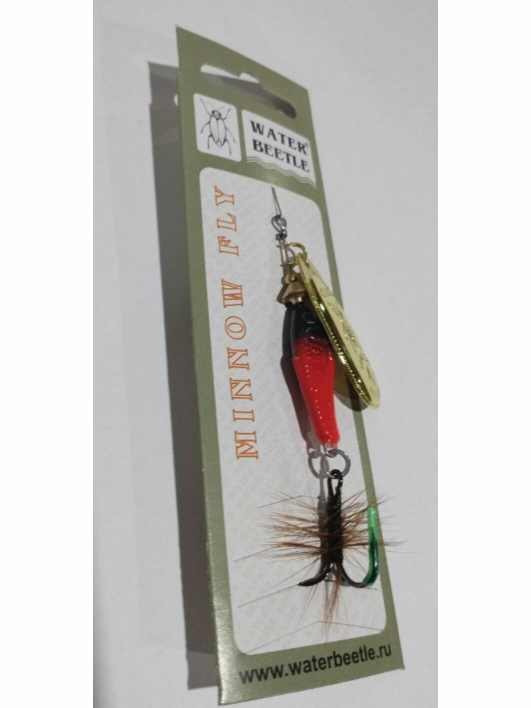 Блесна вращающаяся Water Beetle Minnow Fly, 17,0гр, цвет MFC42300