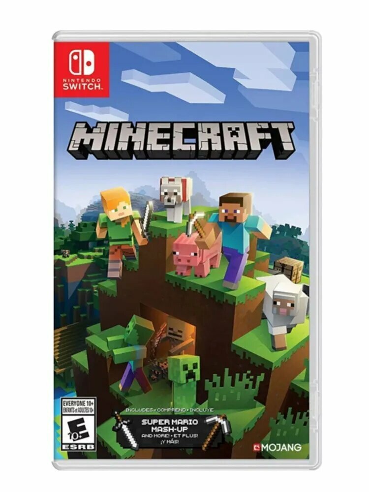 Игра Игра Minecraft: Bedrock Edition (Nintendo Switch, Английская версия)