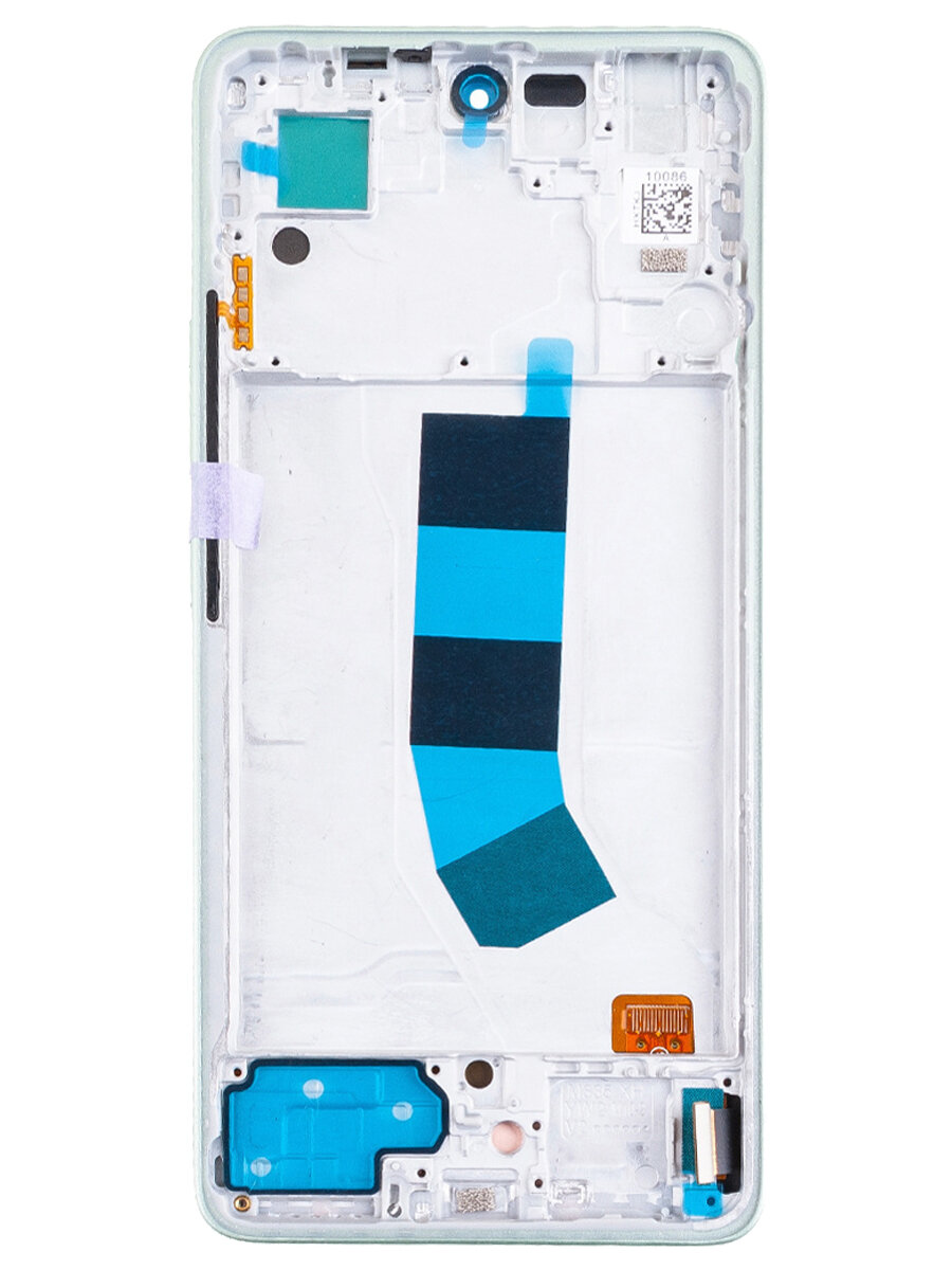 Дисплей для Xiaomi 23124RA7EO модуль с рамкой и тачскрином (зеленый) (OLED)