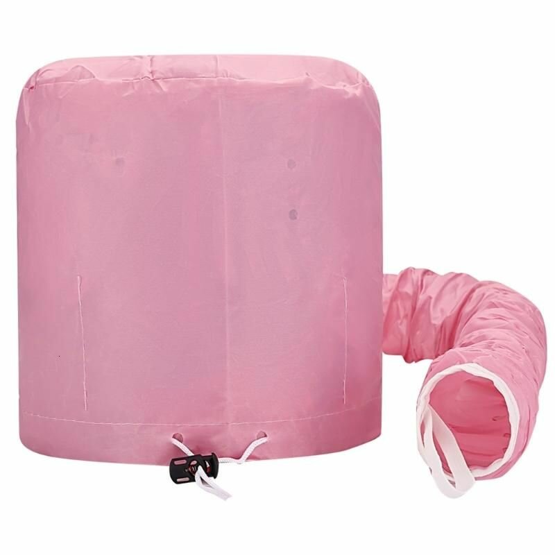Портативный колпак для сушки волос для быстрой сушки и глубокого ухода, Розовый