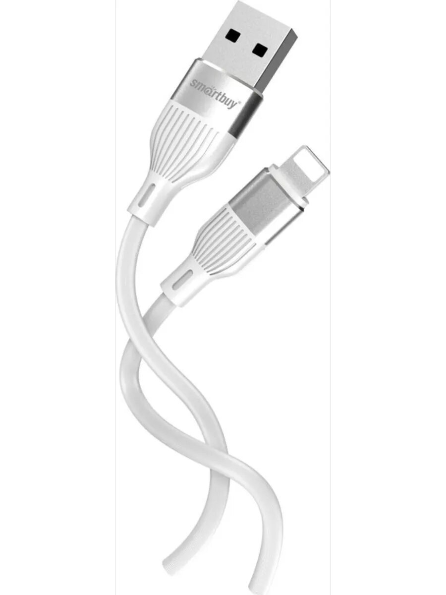 Кабель для устройств iK-512-S72w S72 Lightning 1м, Белый