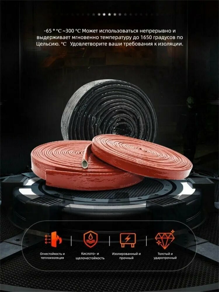 Труба выхлопная, диаметр 25 мм, длина 1000 мм арт. SHUOTEX