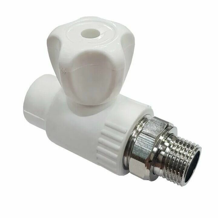 Кран радиаторный прямой 20Х1/2 мм