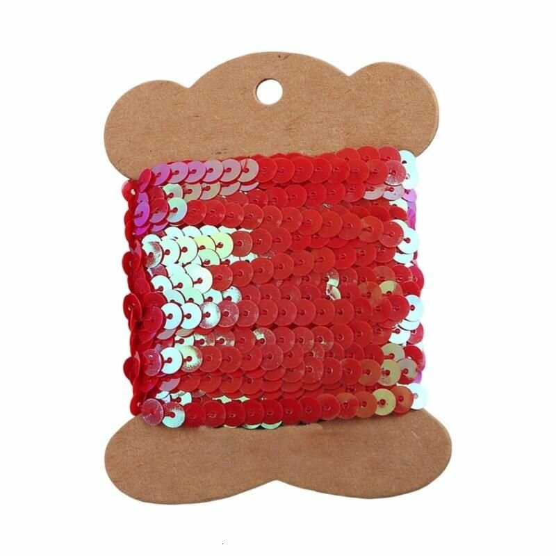 Набор для декора костюмов с пайетками, красный