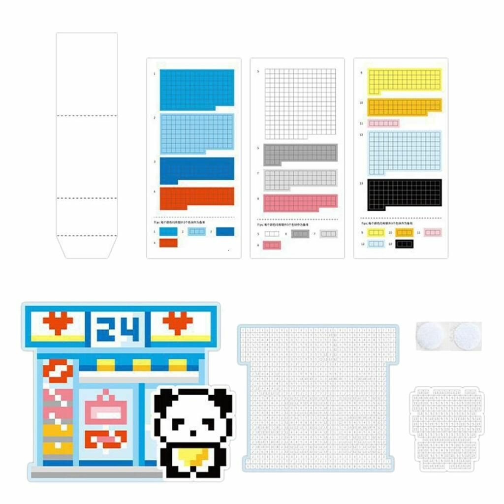 Веселые декомпрессионные детские игрушки-головоломки ручной работы для ландшафтного дизайна puzzle bean stickers-круглосуточный магазин