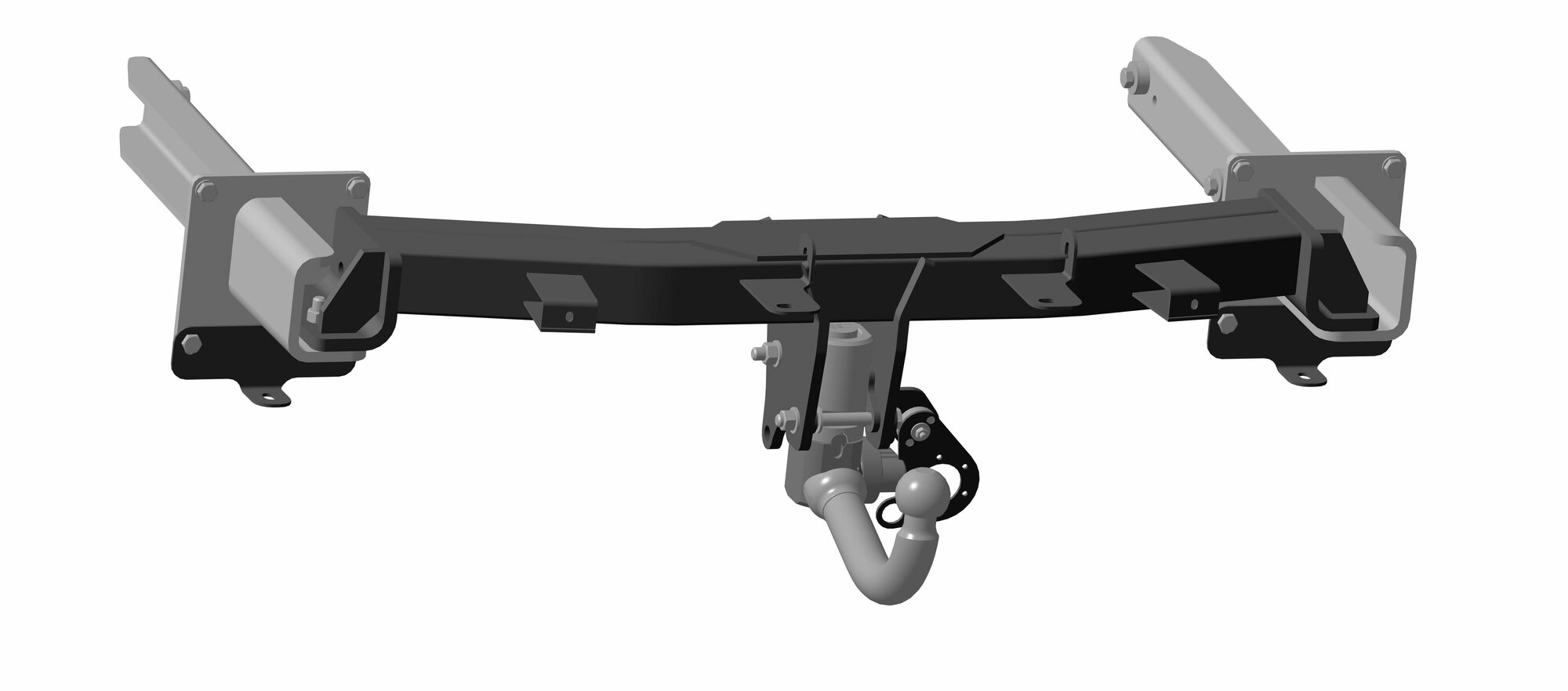 Фаркоп с быстросъемным крюком для Mercedes GL (X164/166); ML (W164/166), GLS (X166), GLE (W166/C292) "ORIS" 2215D2