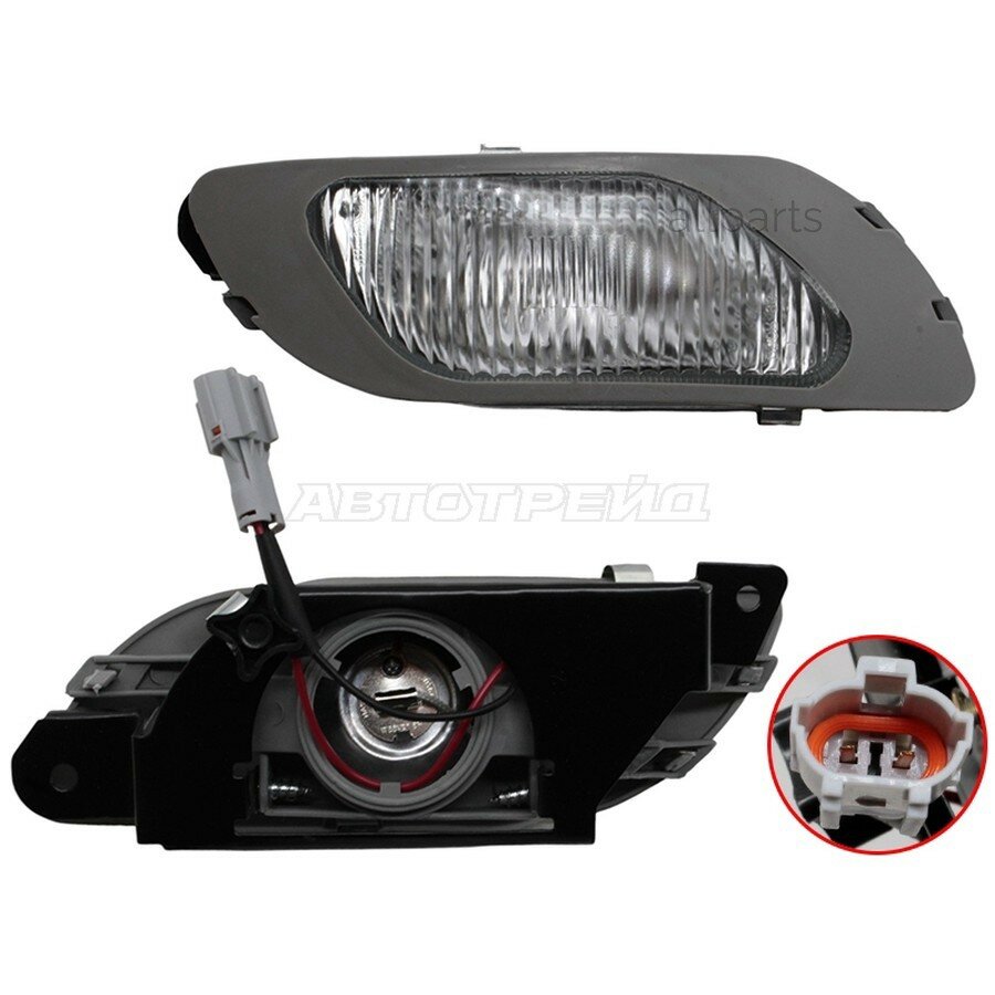 SAT ST-222-2002R Фара противотуманная (Справа) Daewoo Nexia 94-08