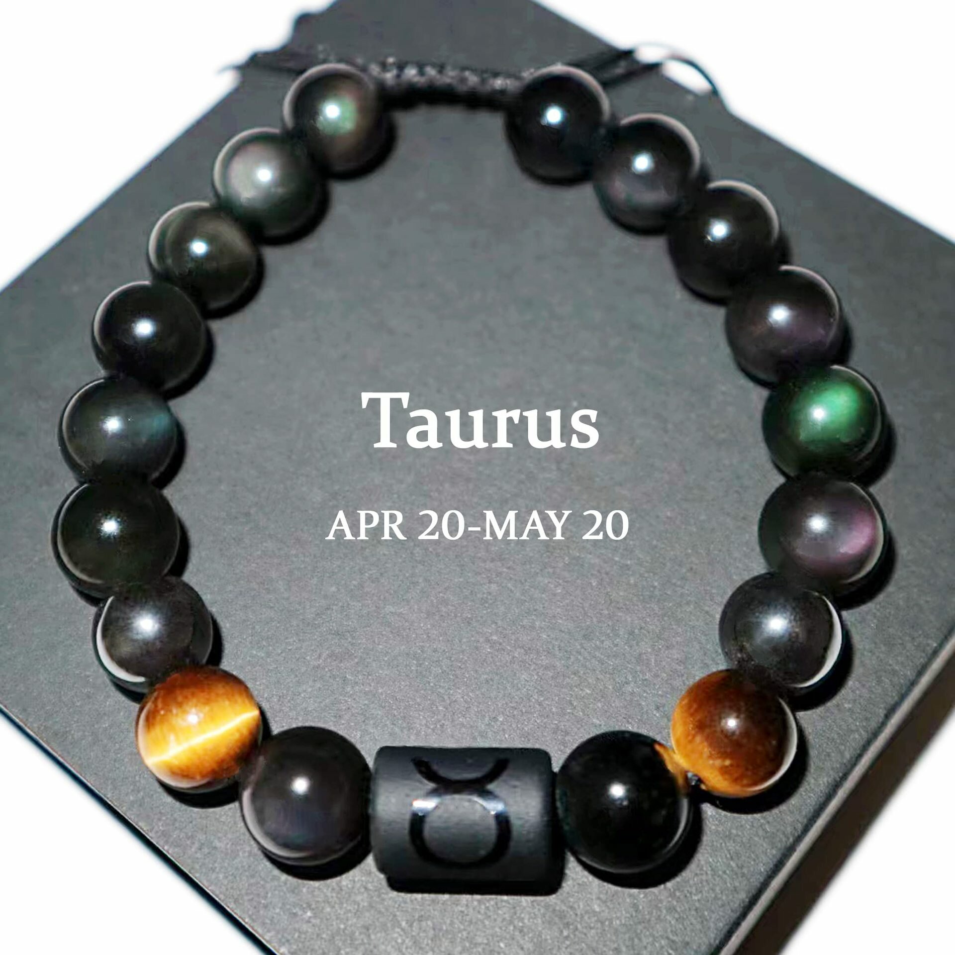 Браслет для гадания, YM Зодиак Обсидиан Кристалл Удача Фортуна