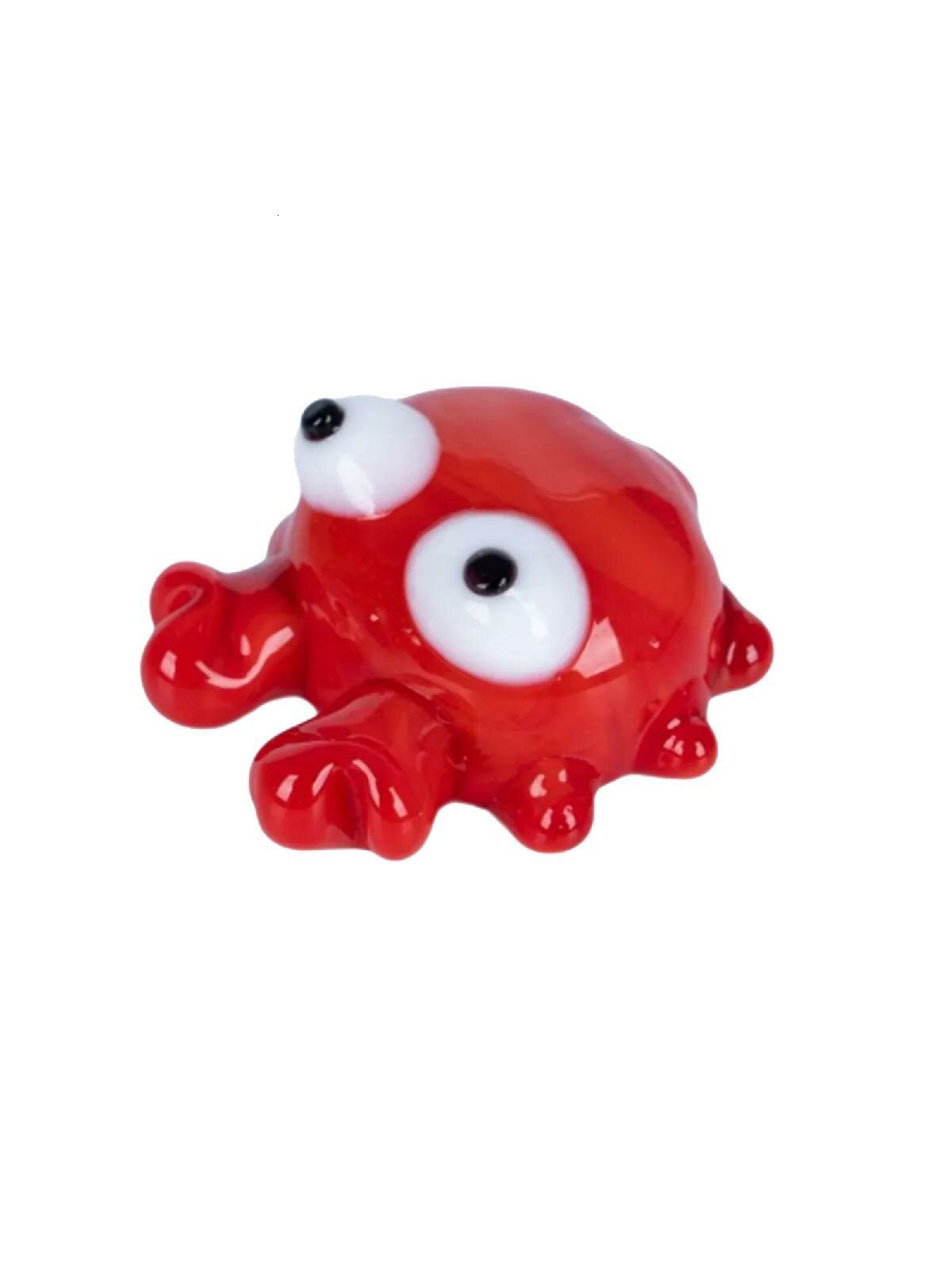 Художественное стекло Миниатюрная стеклянная фигурка рыбы / Краба Миниатюрные фигурки животных Орнаменты