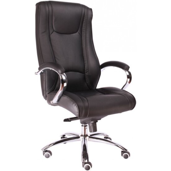 Кресло руководителя Everprof KingM экокожа черный