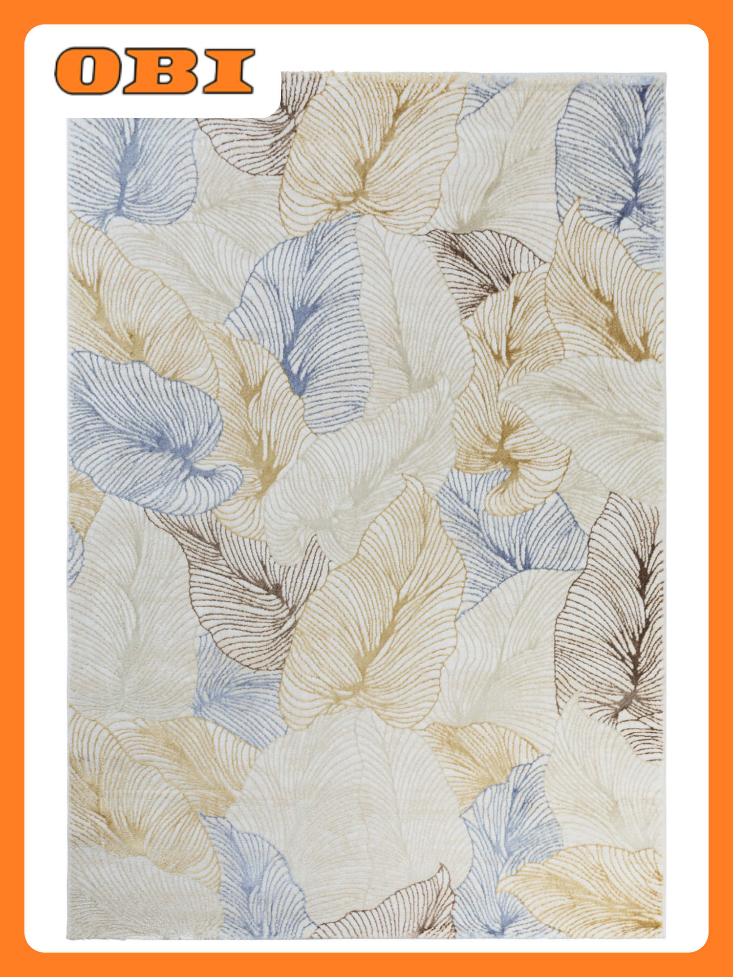 Ковер UMBRIA A4341A, прямоугольный, растительный дизайн, 2x3 м