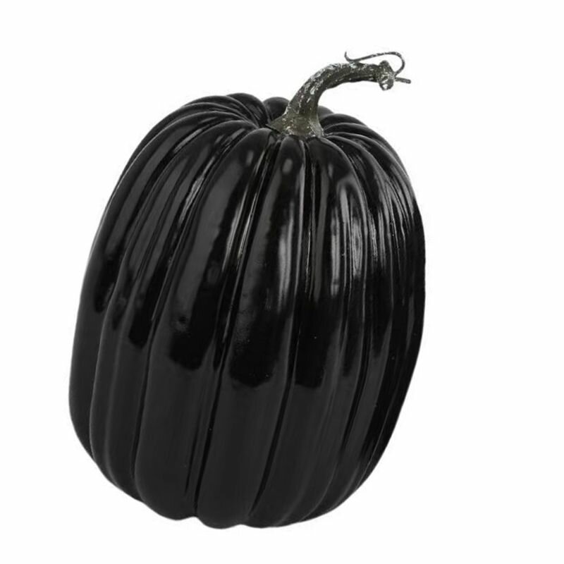 Рождественское украшение из пенопластовой тыквы на Хэллоуин-Черная тыква