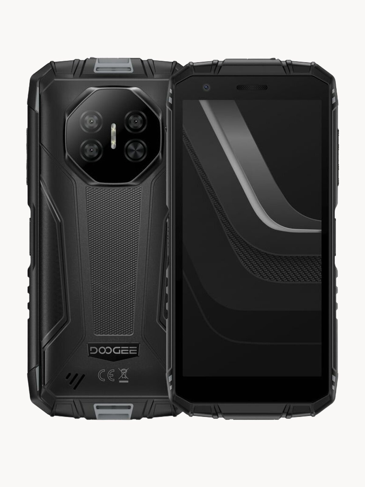 Смартфон Doogee Fire 3 Pro 4G, поддержка NFC, ударопрочный, пылезащитный и водонепроницаемый, 4 ГБ/128 ГБ, серый