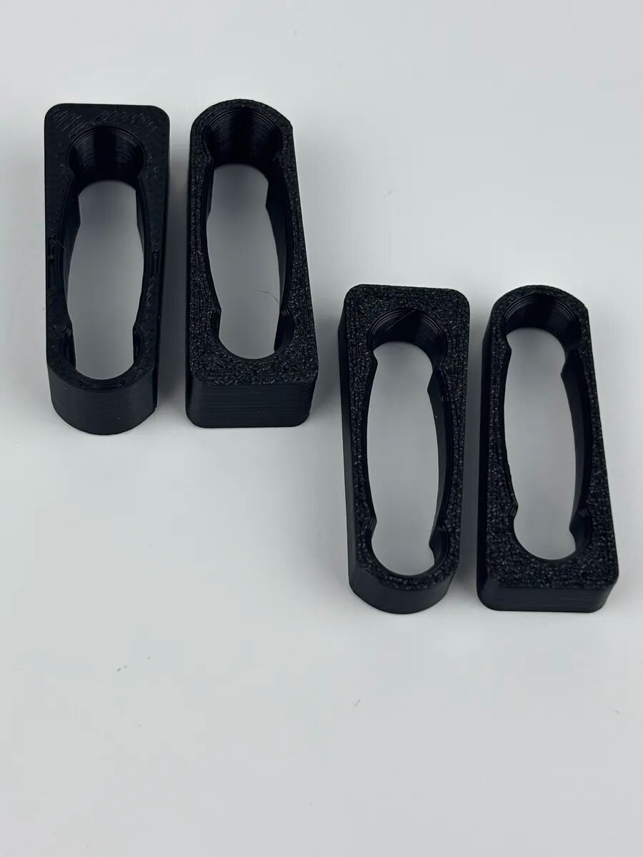 Демпфер замка двери LADA X-Ray , 4 штуки в комплекте, черные