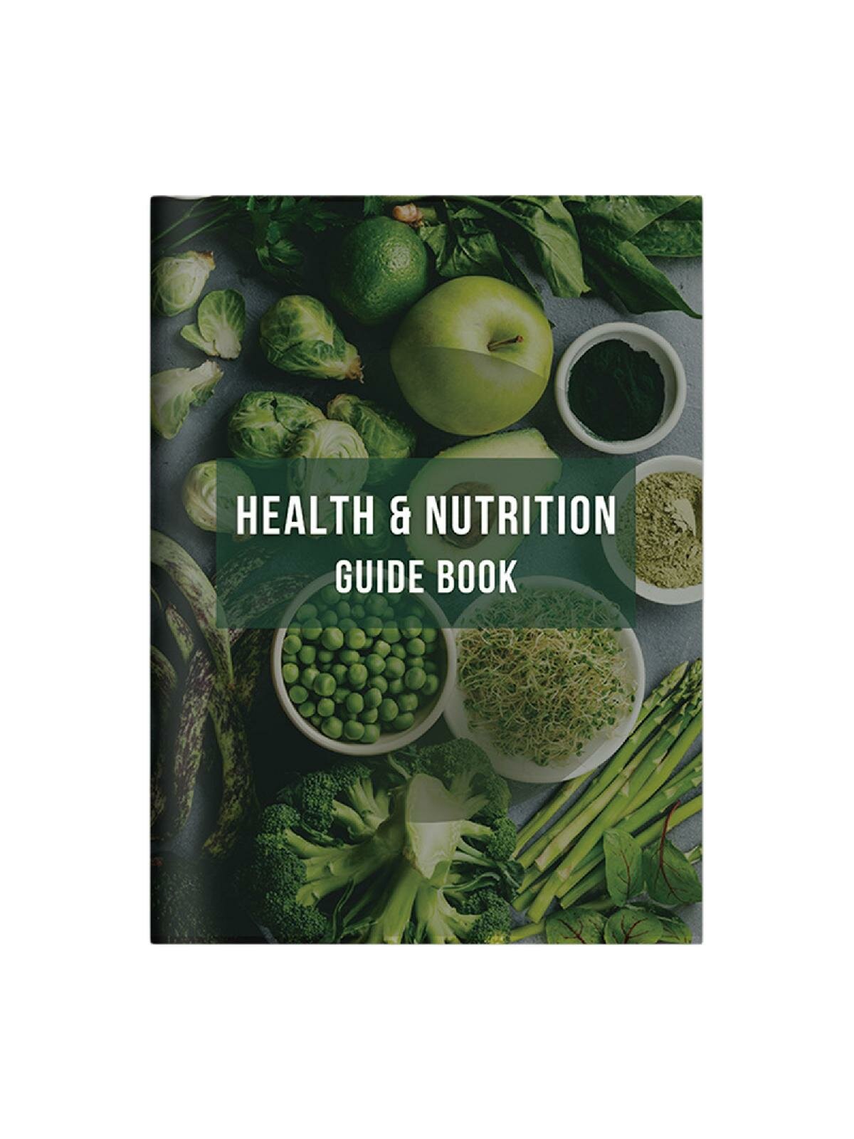 Комплексное руководство по здоровью и питанию, записная книжка для отслеживания питания