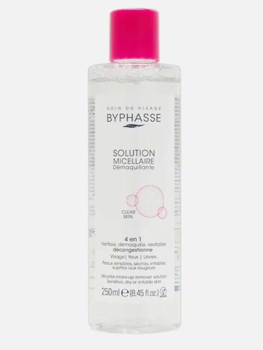 Мицеллярная вода BYPHASSE solution