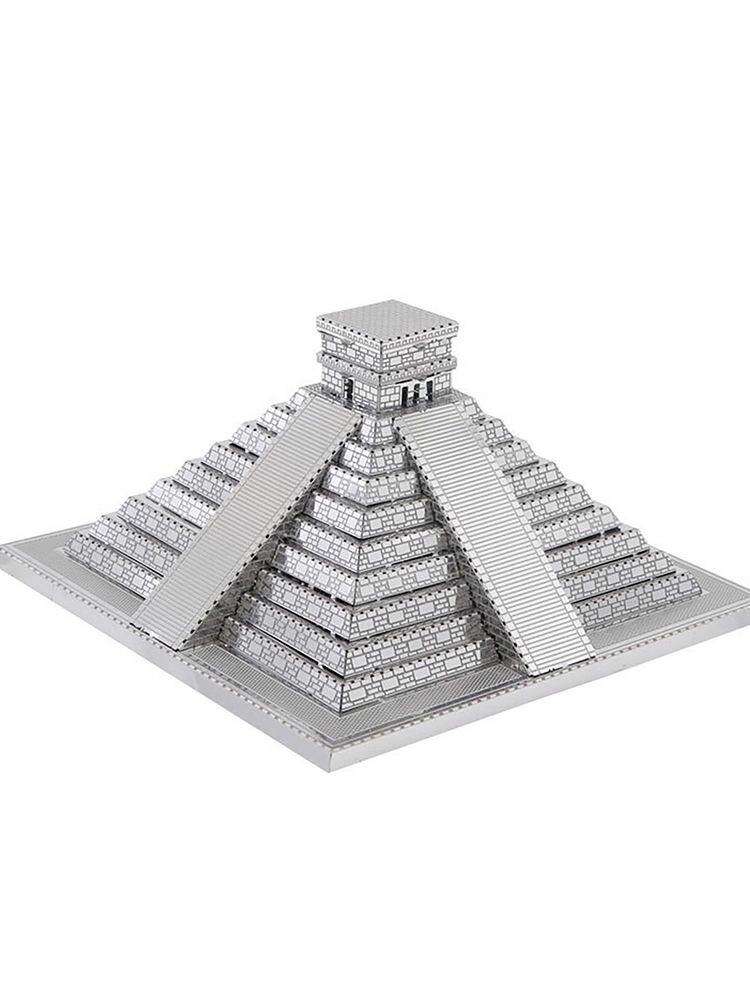 3D стереоскопическая головоломка из нержавеющей стали DIY творческая модель Золотая башня