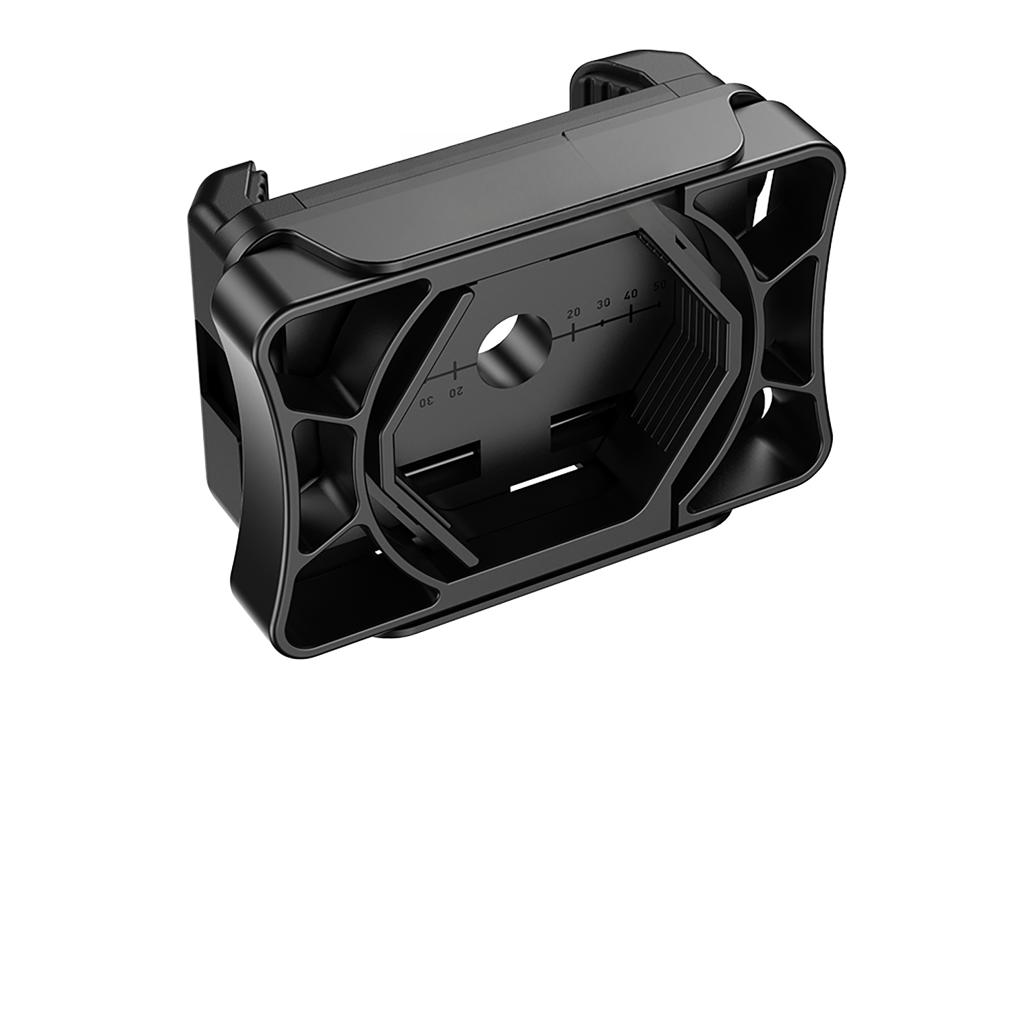 Универсальный адаптер для телефона для телескопа, монокуляра, бинокля, микроскопа с регулируемым держателем для смартфона, диаметр окуляра 23мм-50мм, цвет черный, материал PA+GF, ширина телефона 66мм-95мм, глубина телефона 14мм, вес 102г, размер