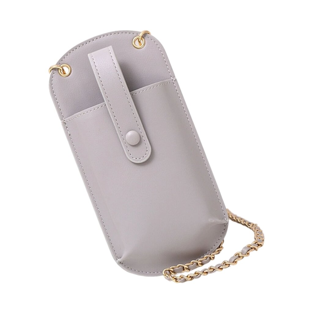 Сумка для мобильного телефона messenger портативная маленькая сумка- серый