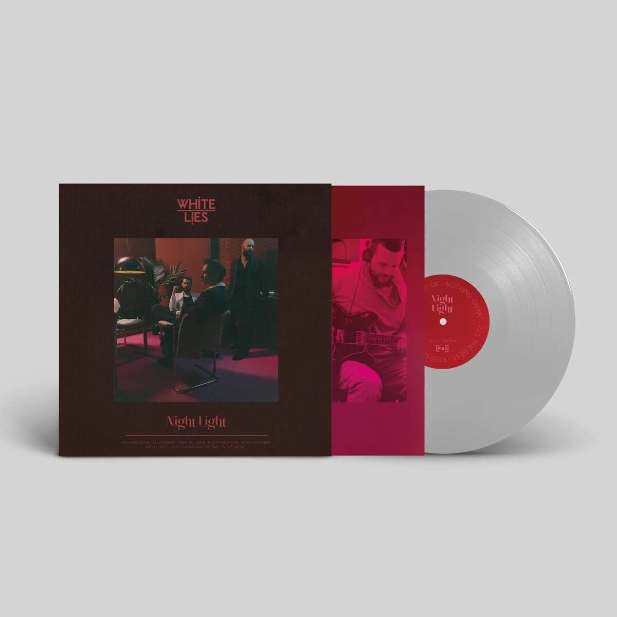 Виниловая пластинка White Lies - Night Light (LP, Прозрачный винил) Limited, 2025