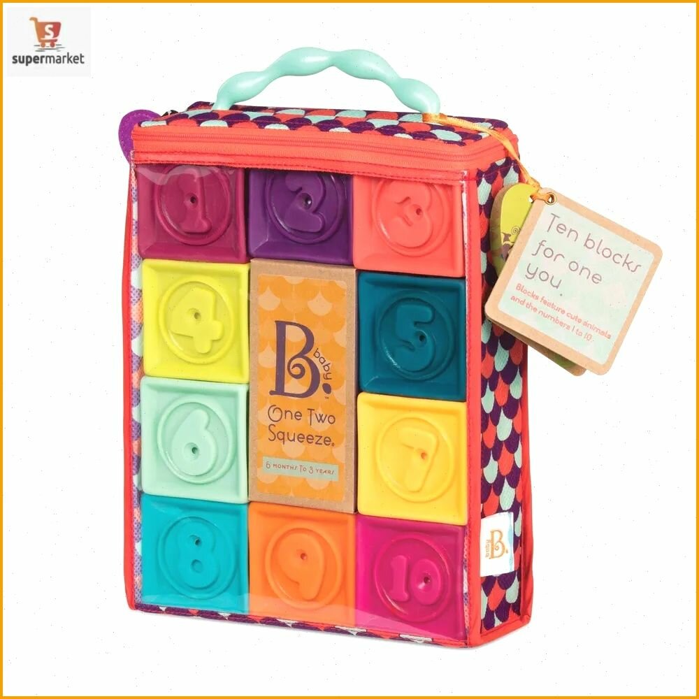 Кубики мягкие B.Toys (Battat)