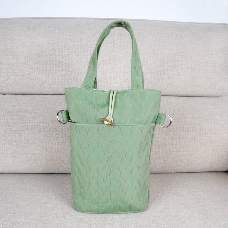 Утолщенная сумка через плечо с двойным держателем для стаканов, водонепроницаемая, с отделением для мамы, защитным чехлом, сумка для уличного зонта, изолированный держатель для стаканов